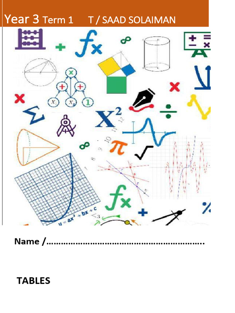 Year 3 Multiplication Tables | PDF