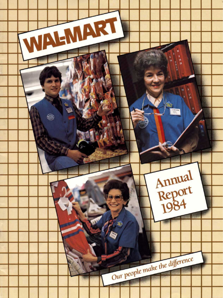 1984 Annual Report For Walmart Stores Inc | PDF