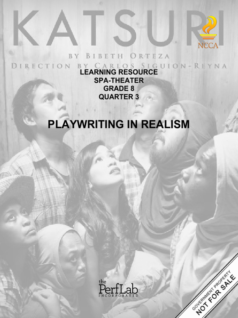 Q3 Grade8 Playwriting-In-Realism | PDF | Plot (Narrative) | Social Science
