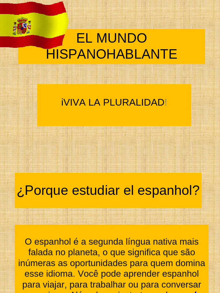 El Mundo Hispanohablante | PDF