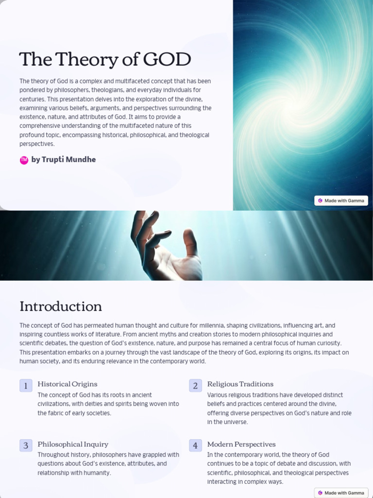 The Theory of GOD | PDF
