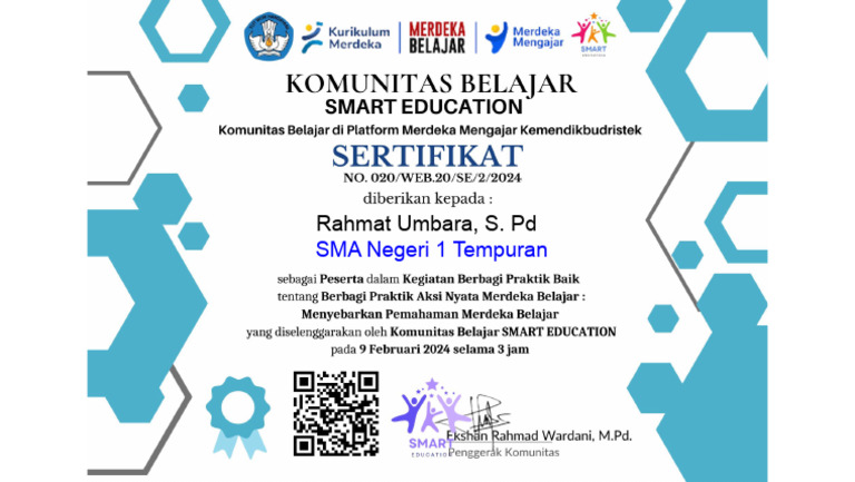 Sertifikat 3JP | PDF