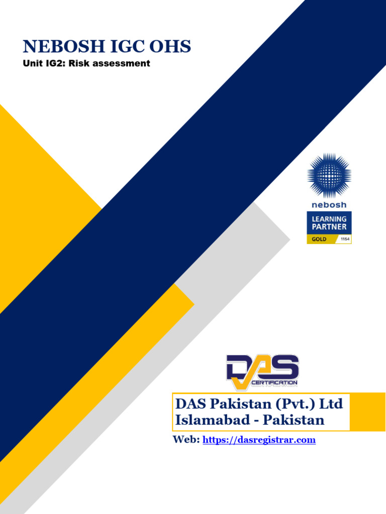 IG2 Learner Guide Nebosh | PDF