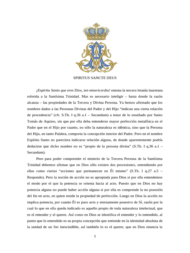 7.spiritus Sancte Deus | PDF