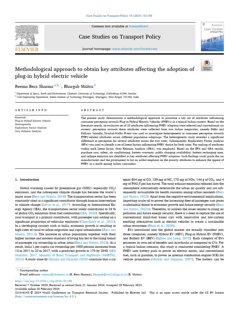 Methodological Approach To Obtain Key Attributes Affecting The Adoption ...