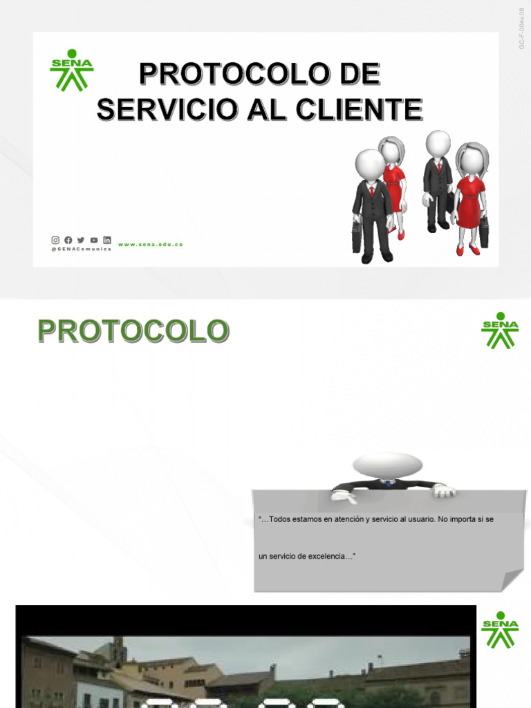 Protocolo Atencion Al Cliente | PDF | Atención | Percepción
