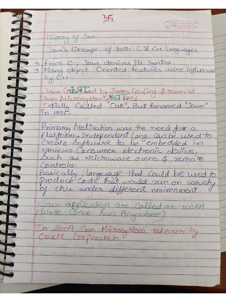 Oops in Java Unit 1 and 2 | PDF