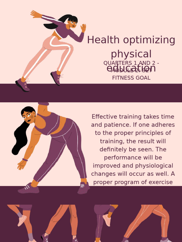 Health Optimizing Physical Education | PDF