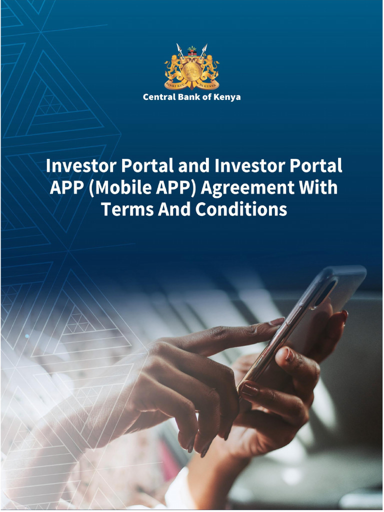 Investor Portal Mobile APPTerms Conditions | PDF