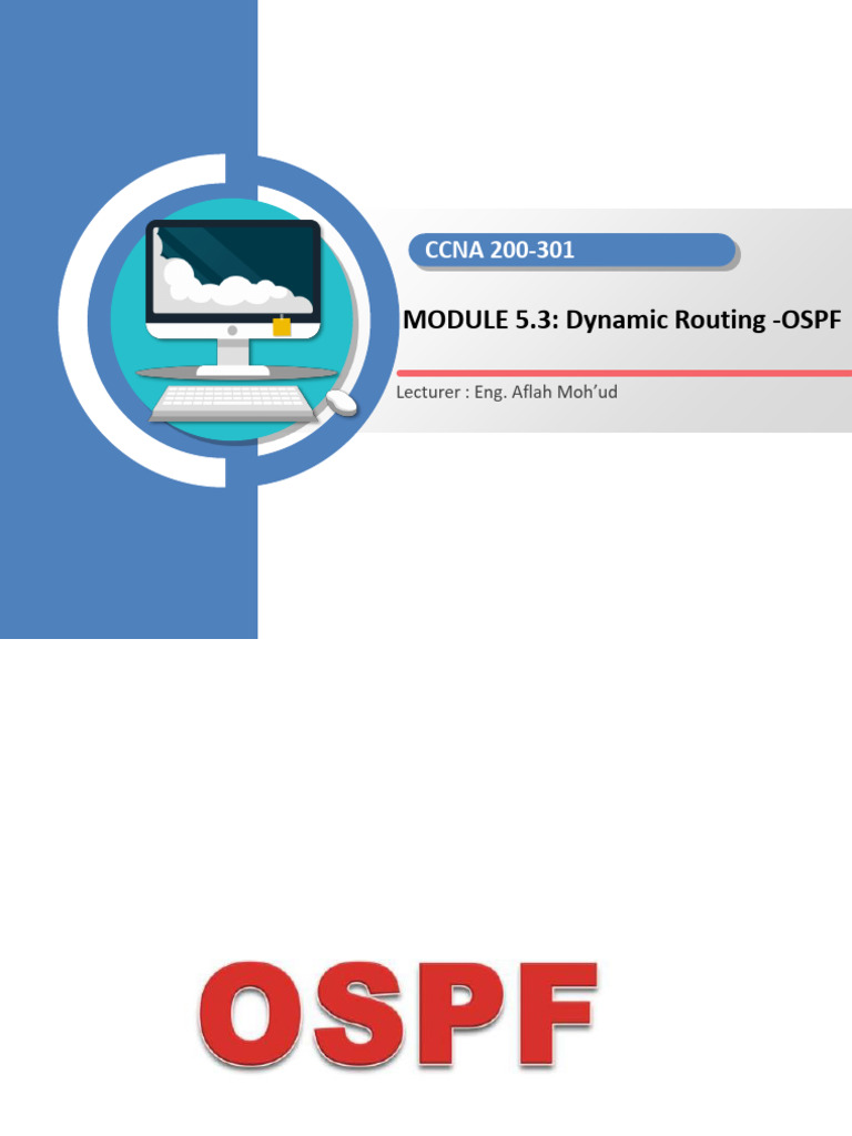 Module 5.3-OSPF | PDF