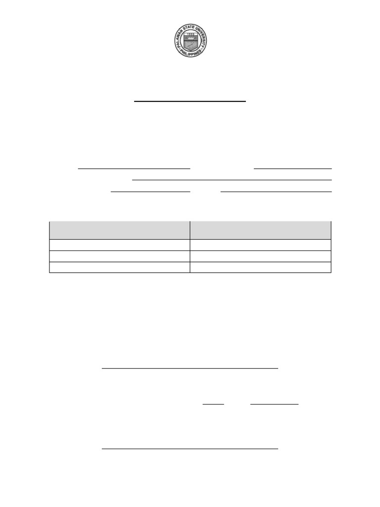 Certificate of Candidacy | PDF