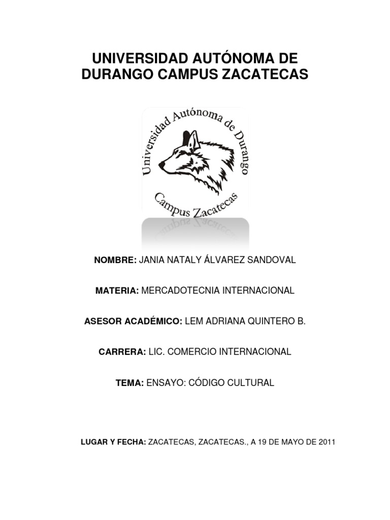 Códigos Culturales en EE. UU. | PDF | Concepto | Conocimiento
