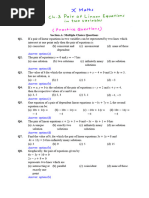 CBSE Class 10 Math Formula Sheet 2026 | PDF