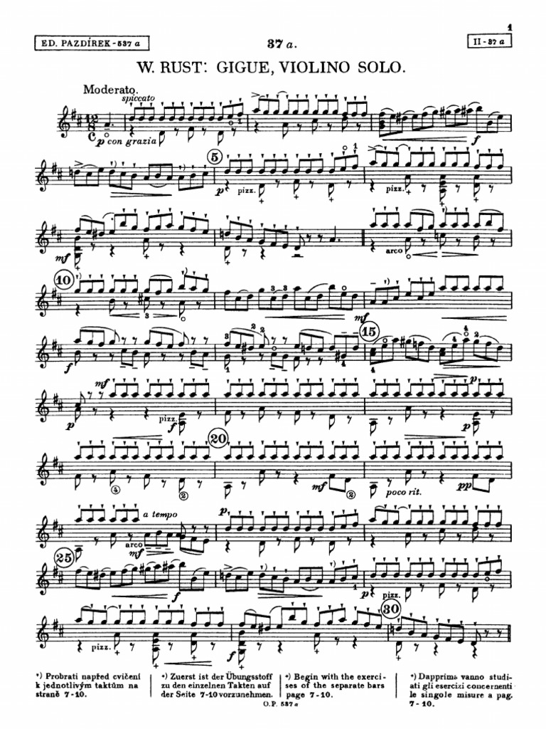 RUST-Sevick Gigue Solo VN | PDF