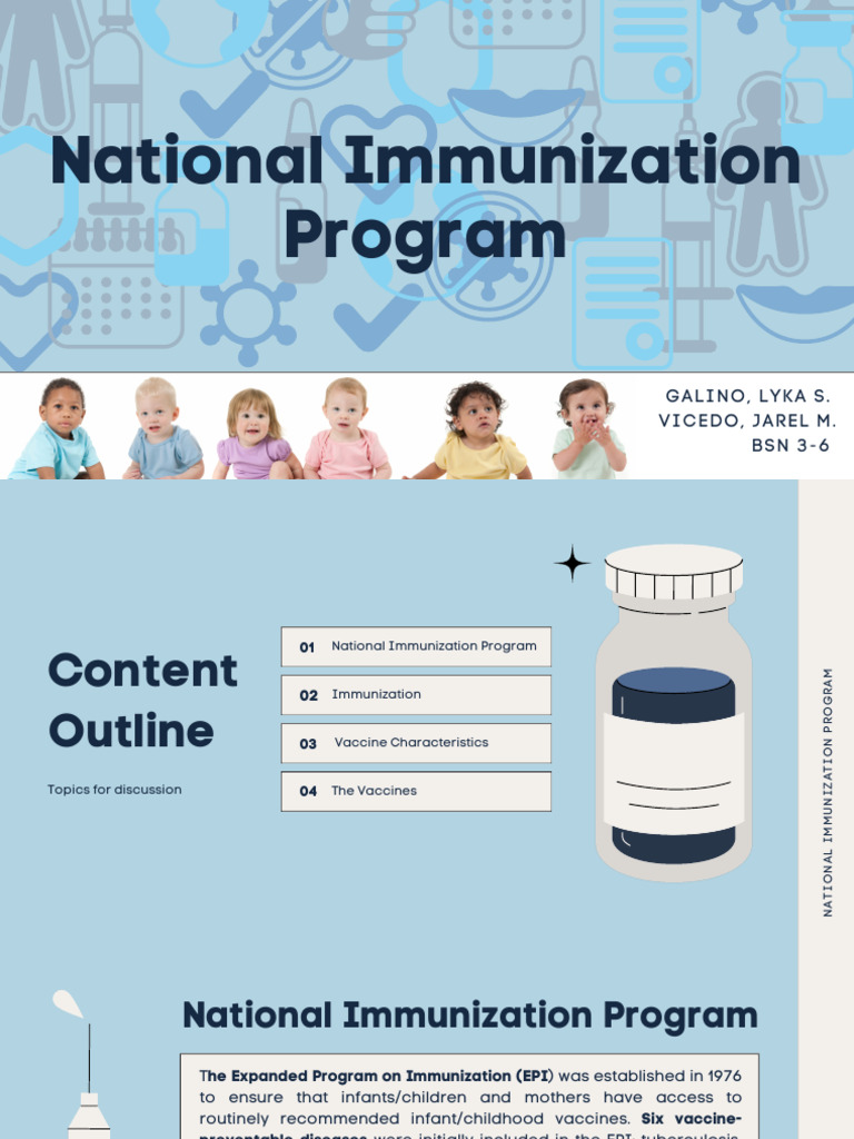 National Immunization Program | PDF