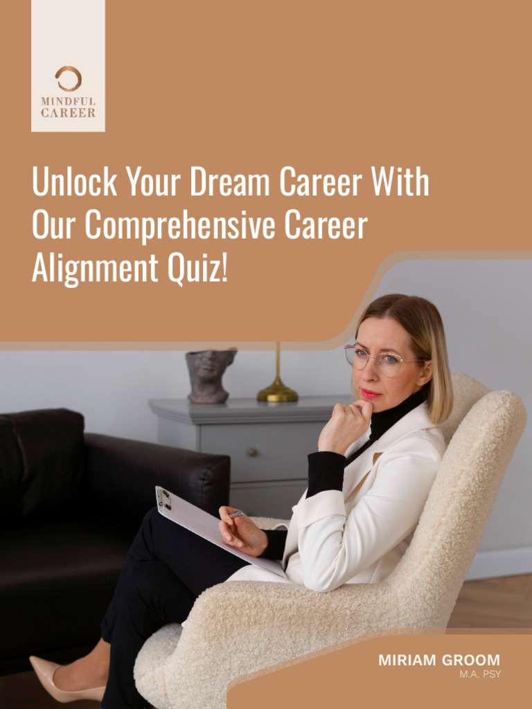 Unlock Your Dream Career With Our Comprehensive Career Alignment Quiz ...