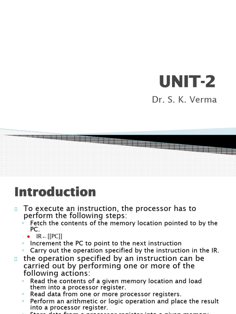 Unit - 2 COA | PDF