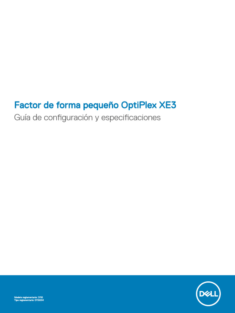 Optiplex Xe3 | PDF