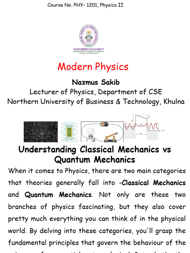 Modern Physics-1-26 | PDF