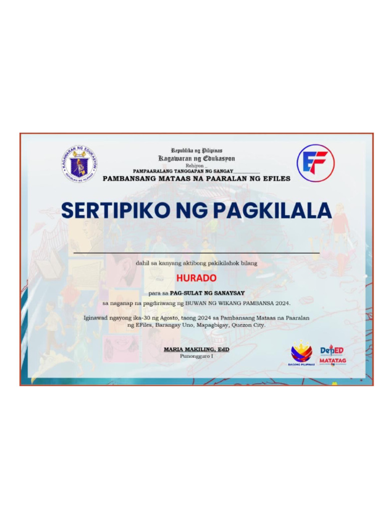 Sample Certificate | PDF