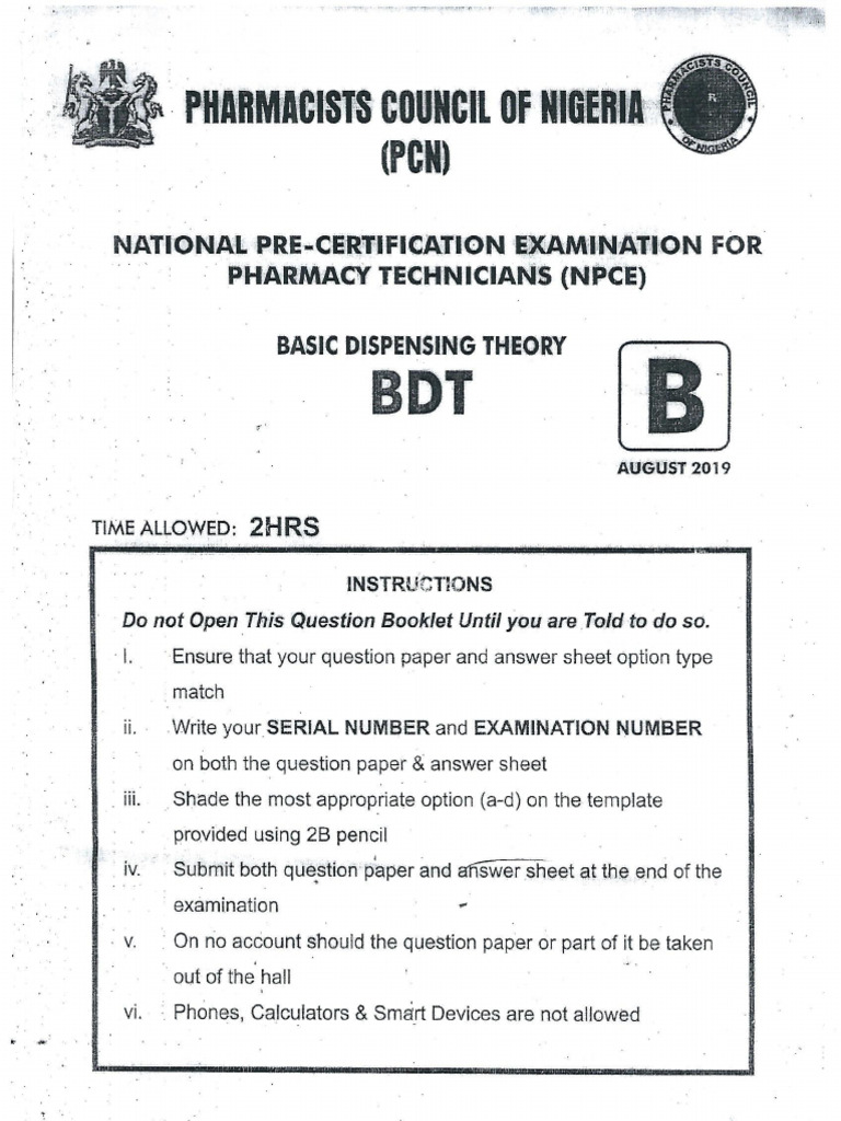 Npce BDT 2019-3 | PDF