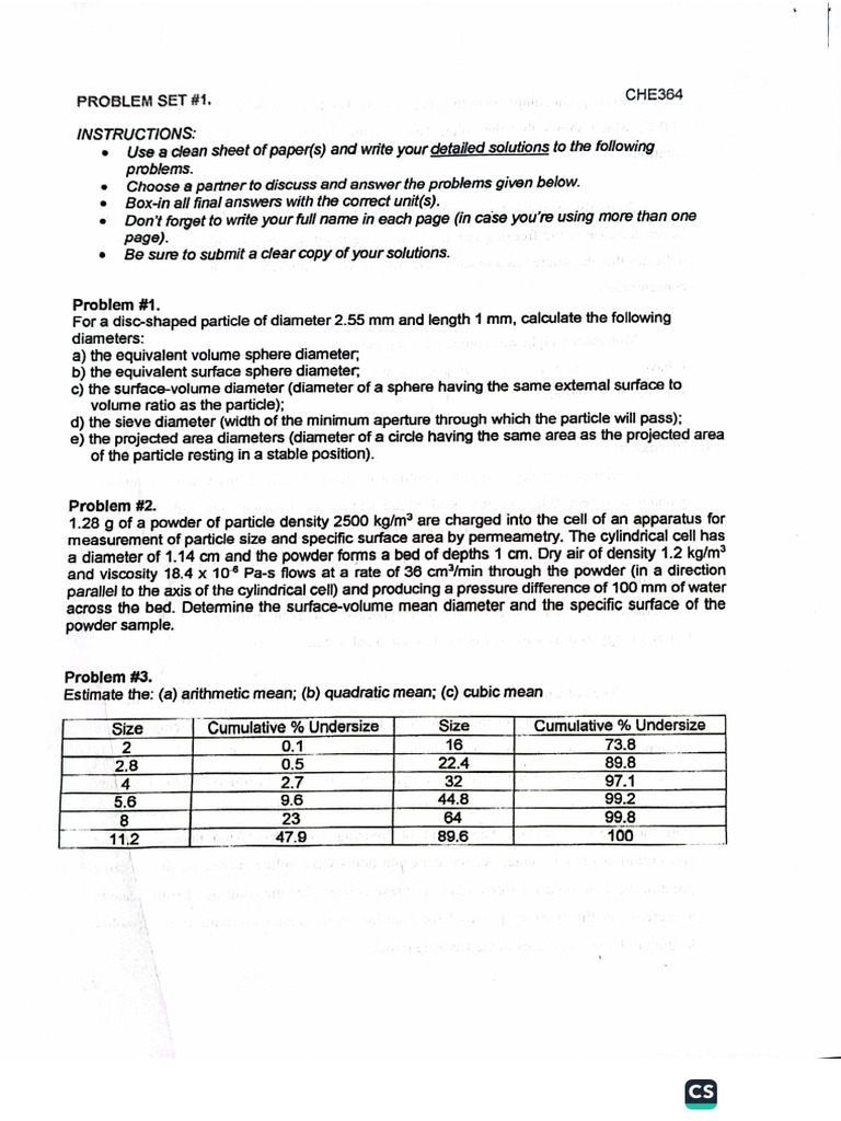 Partech Problem Set | PDF