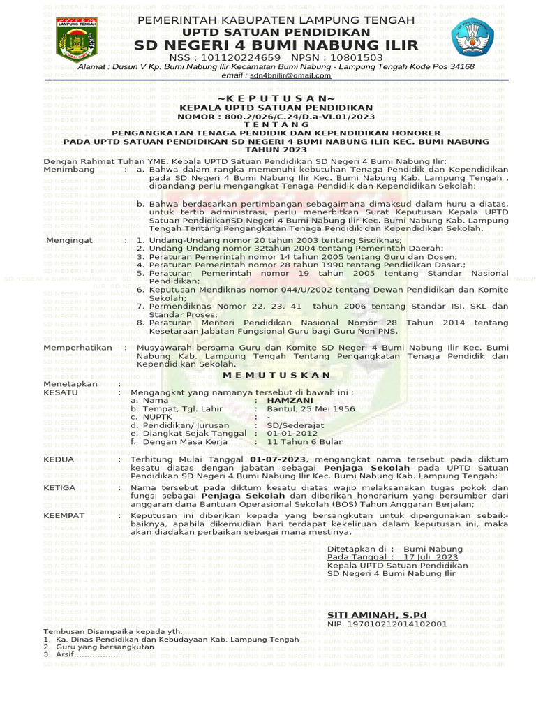 SK Guru Honor Baru SDN 4 Bni | PDF