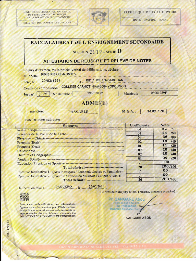 Bac D - 20240820 - 0001 | PDF