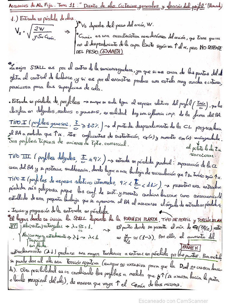 Teoría de Alas | PDF