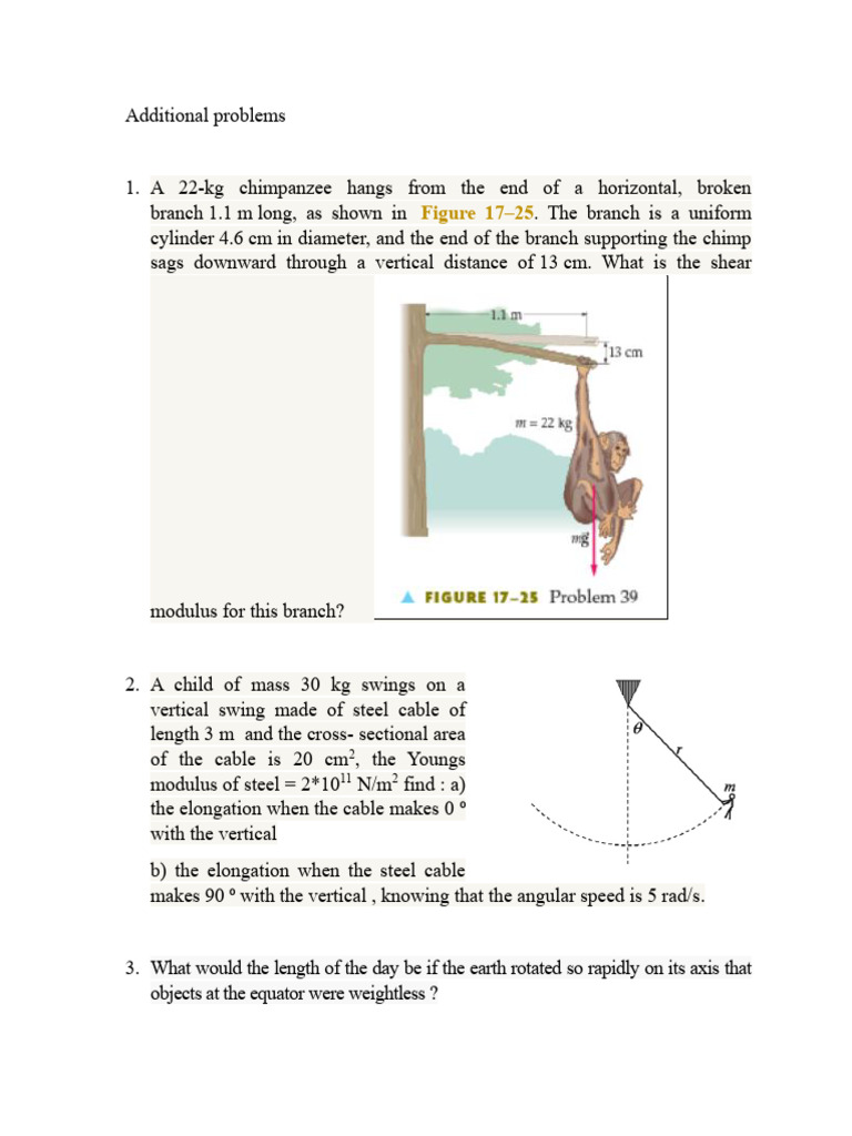 Additional Problems 2024 Summer | PDF