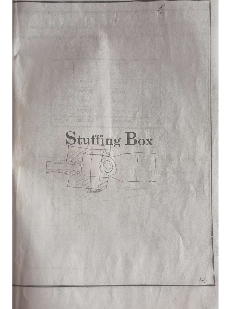 Stuffing Box | PDF