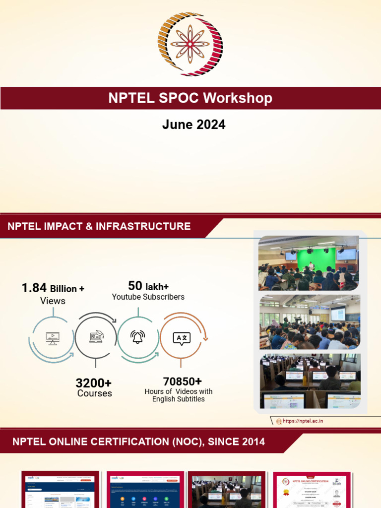 SPOC Workshop-June 2024 | PDF