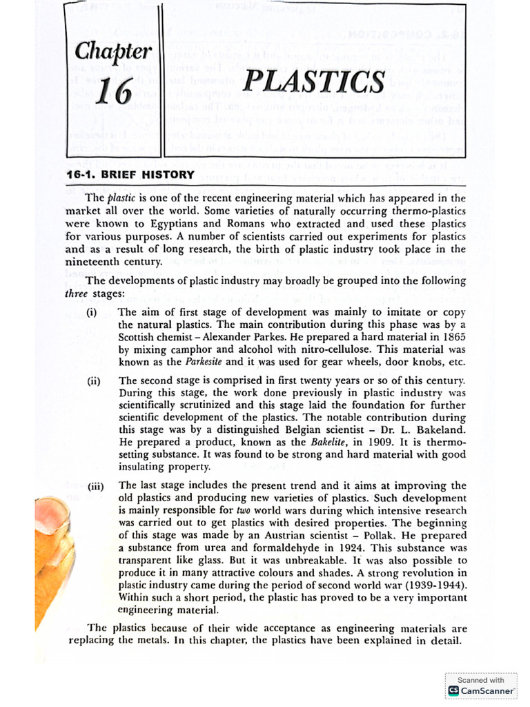 Plastics | PDF