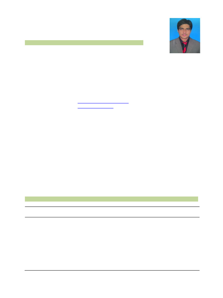 02 Dr. Shakeel Chattha CV | PDF