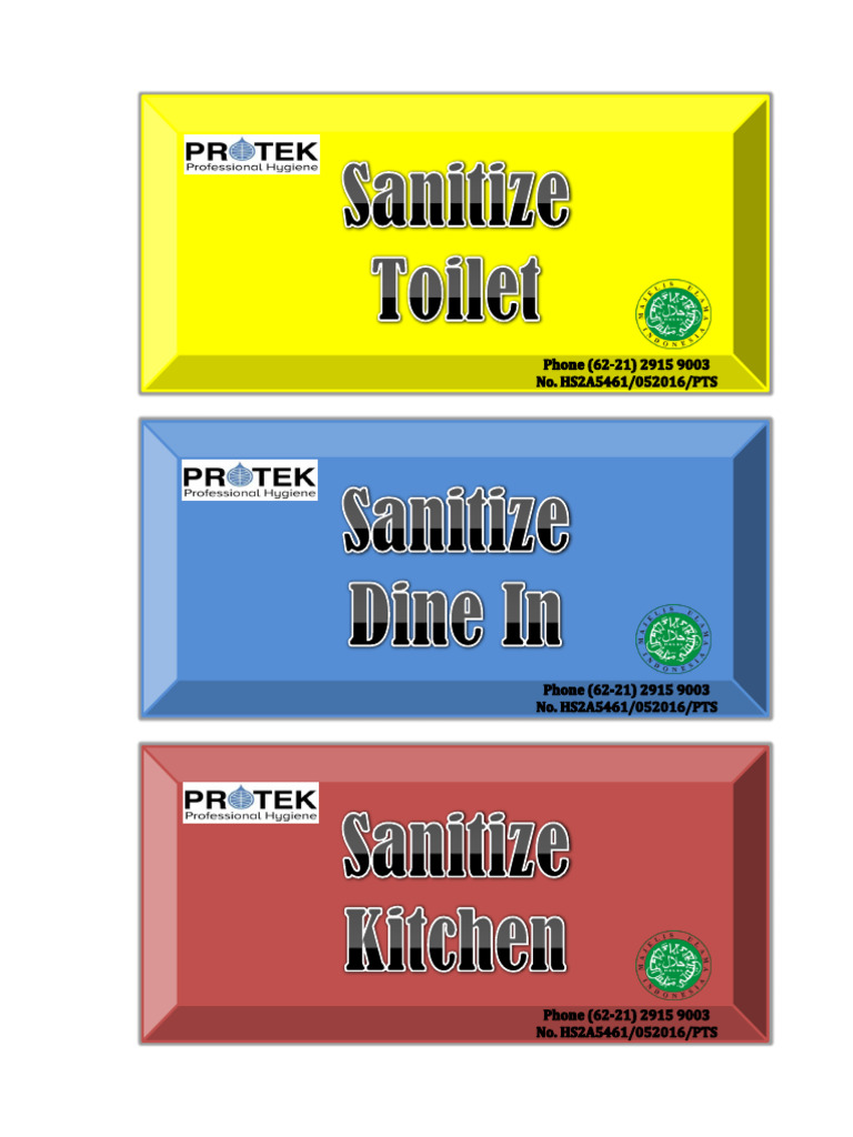 Sanitizer | PDF