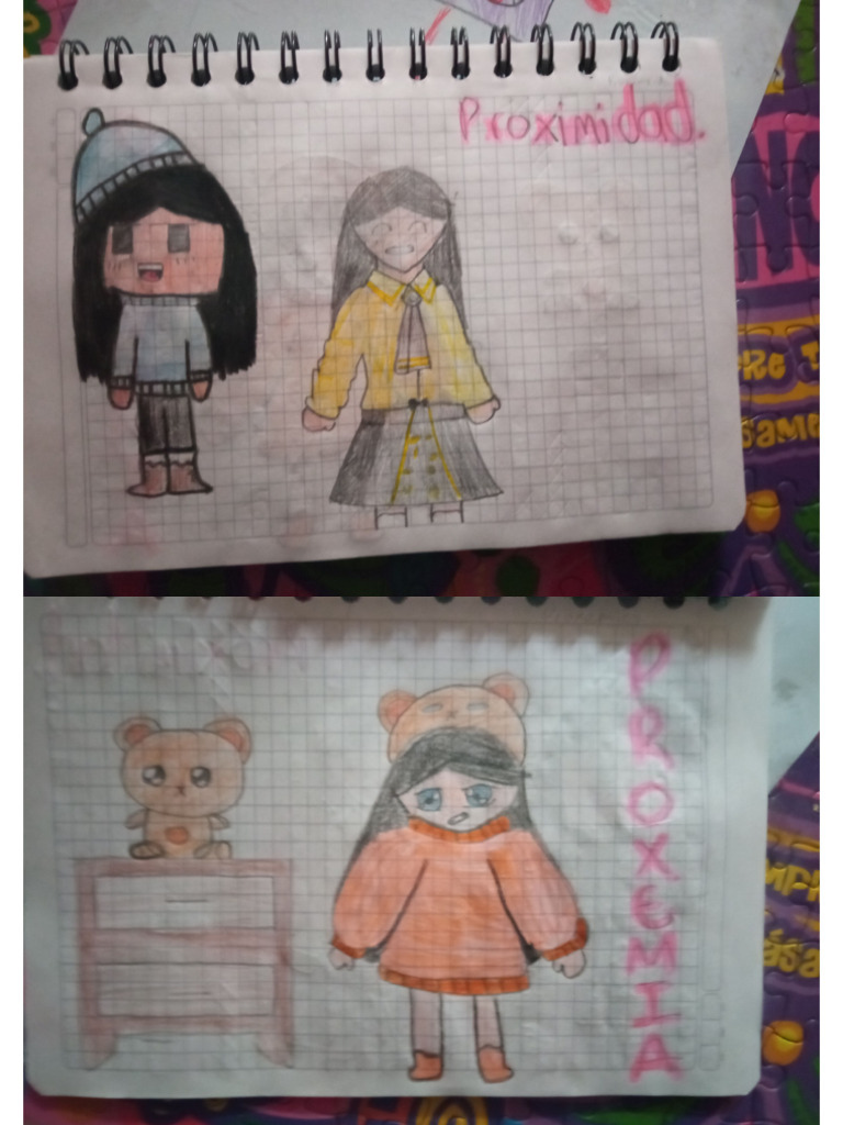 Dibujos Proximidad y Proxemia | PDF