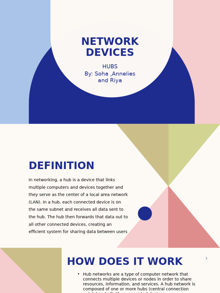 Understanding Network Hubs and Their Functions | PDF | Computers