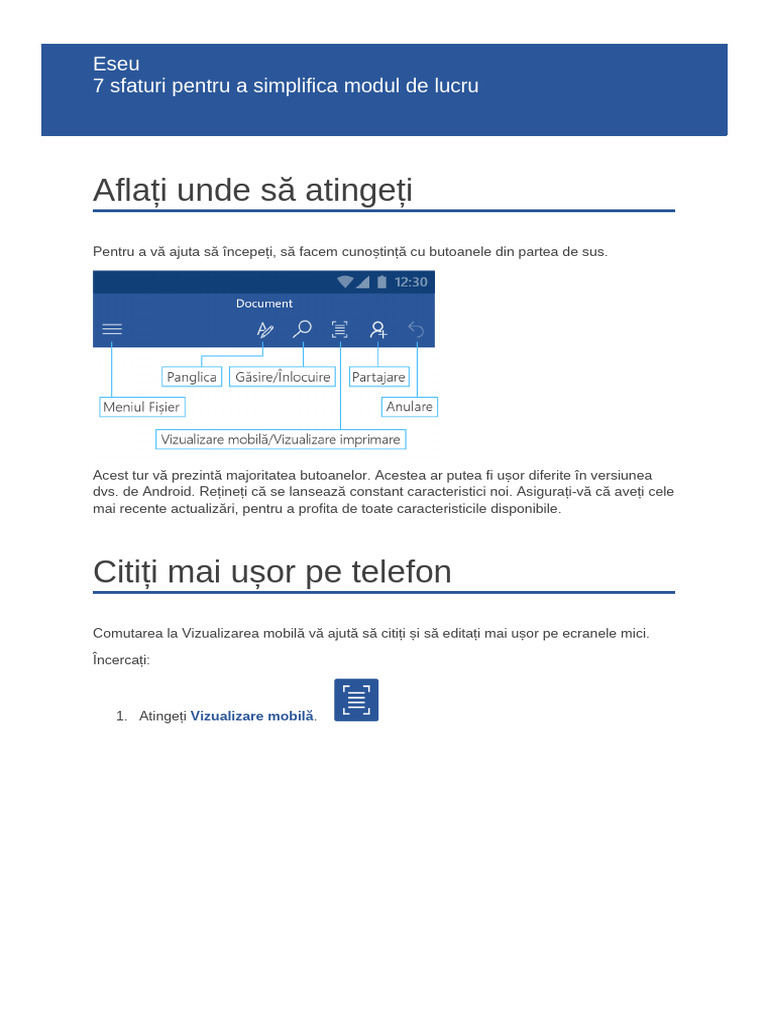 Aflați Unde Să Atingeți: Eseu 7 Sfaturi Pentru A Simplifica Modul de ...