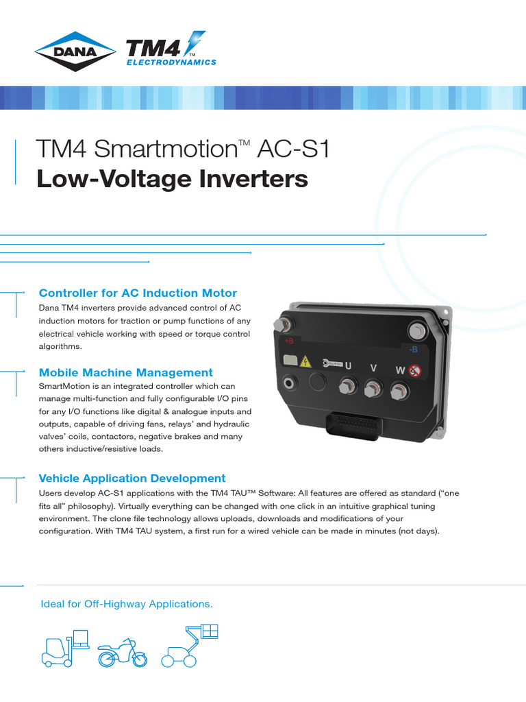 TM4 Smartmotion All Models 3 | PDF | Electric Motor | Power Inverter