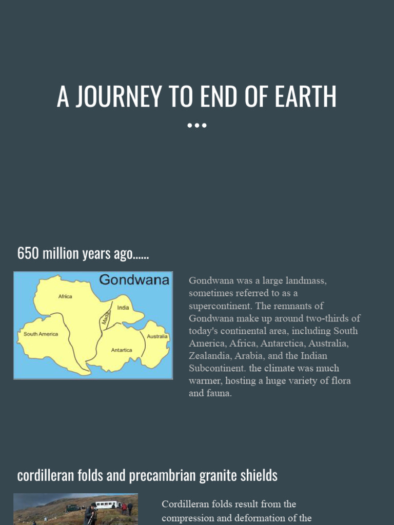 A Journey To End of Earth | PDF