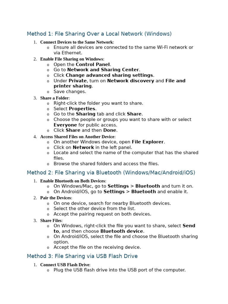 File Sharing | PDF | Computer File | Computers