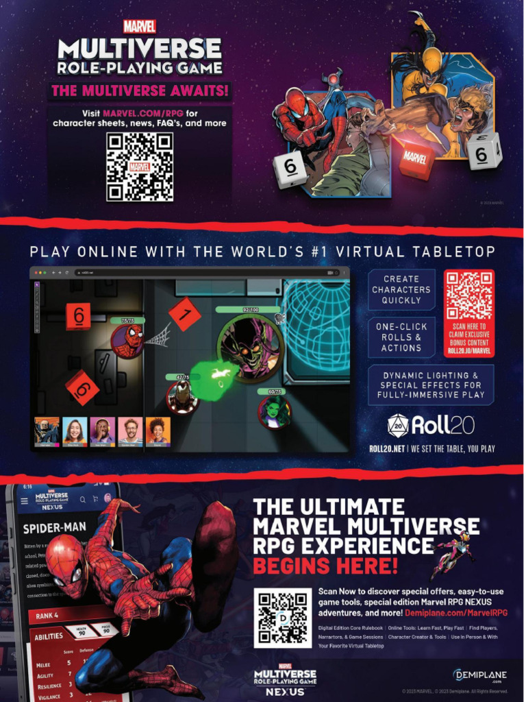 Marvel Multiverse RPG - Core Rulebook-21 | PDF