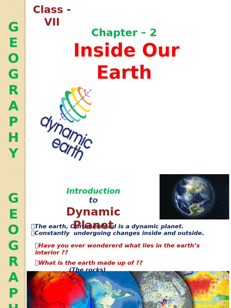 Ch2 Inside Our Earth | PDF | Rock (Geology) | Sedimentary Rock
