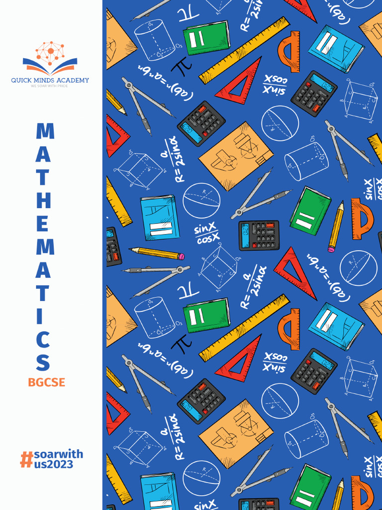 Maths Paper 3 Revision Booklet | PDF