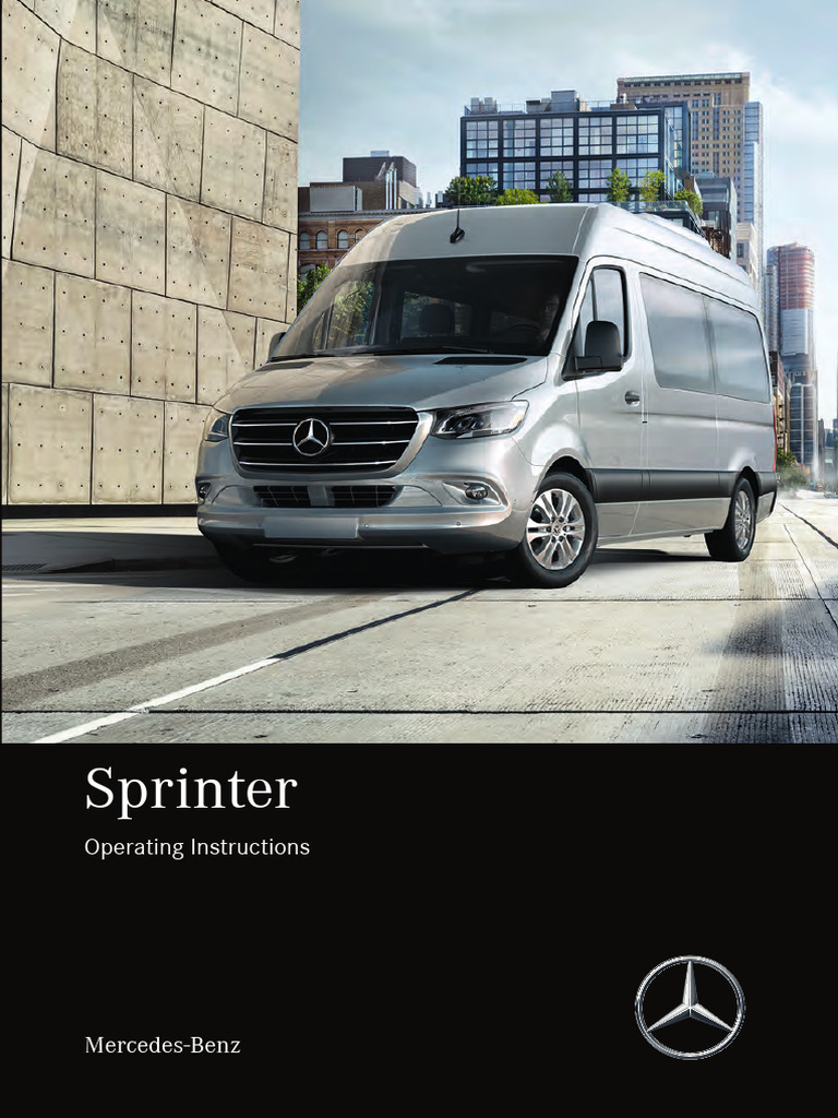 Sprinter Van Operators Manual 2020 | PDF