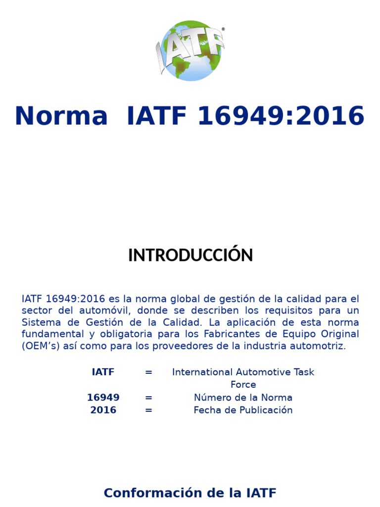 Iatf 16949-2016 | PDF