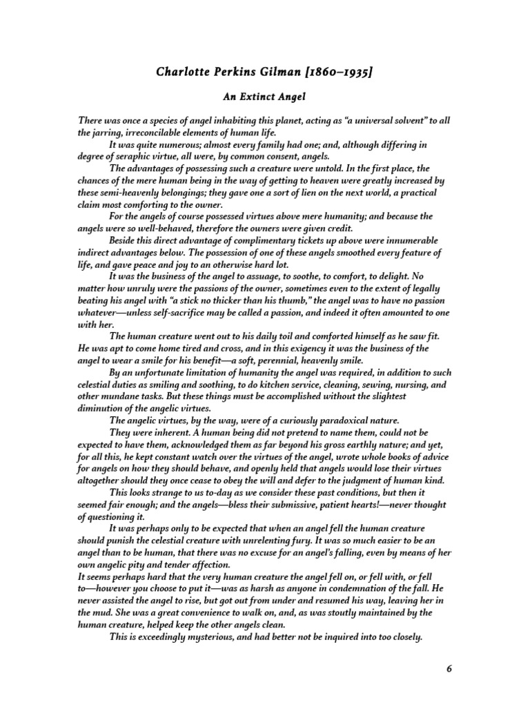 An Extinct Angel | PDF
