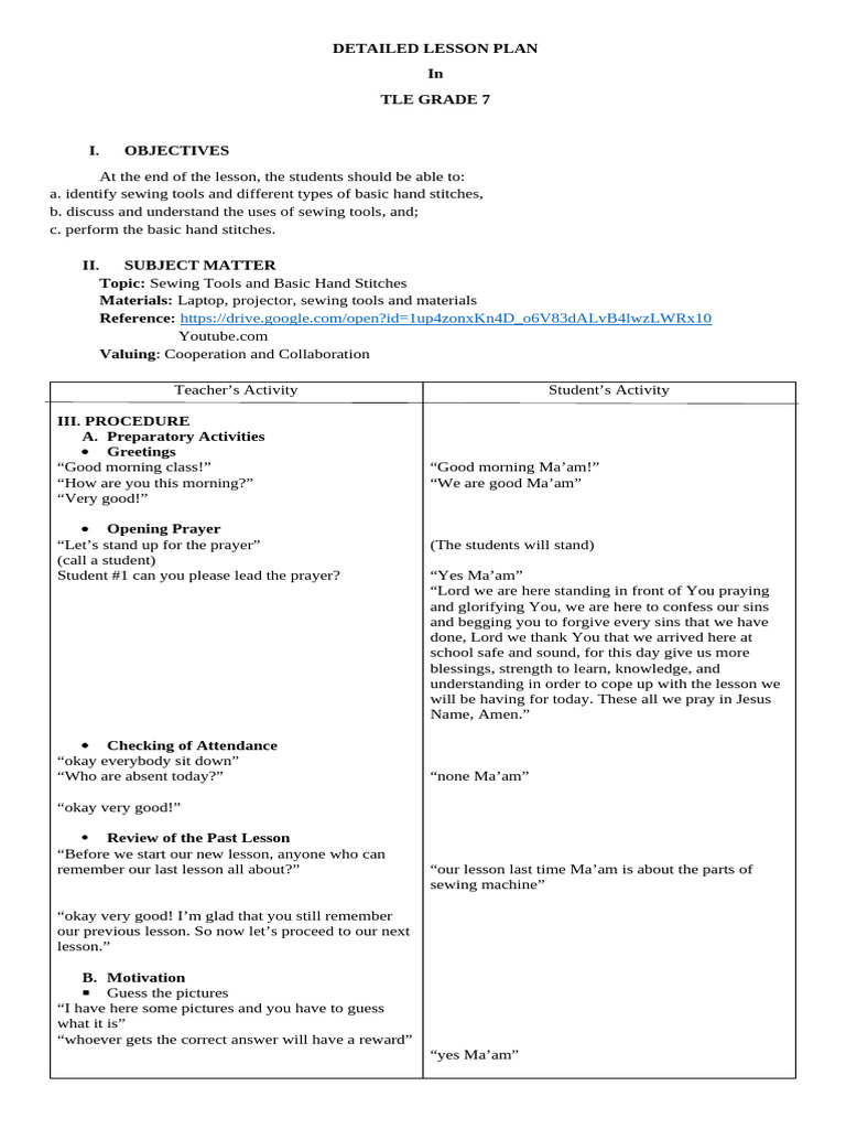 Basic Hand Stitches LP | PDF