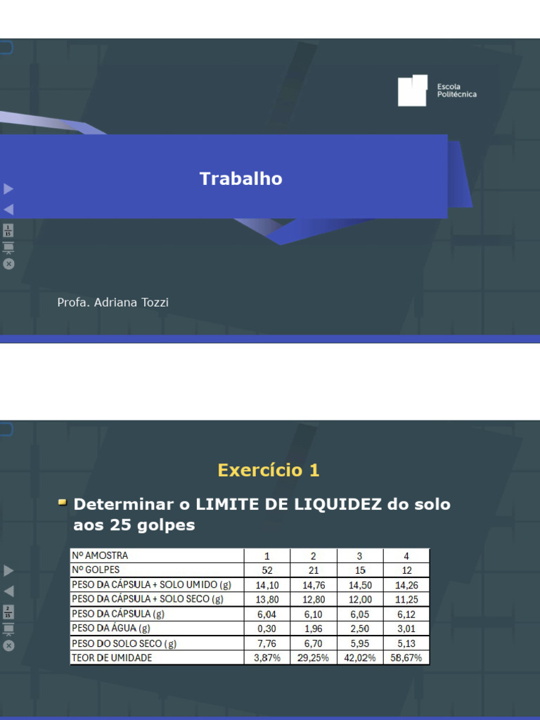 Atividade Prática - Fundações I - Uninter | PDF Atividade Prática - Fundações I - Uninter | PDF