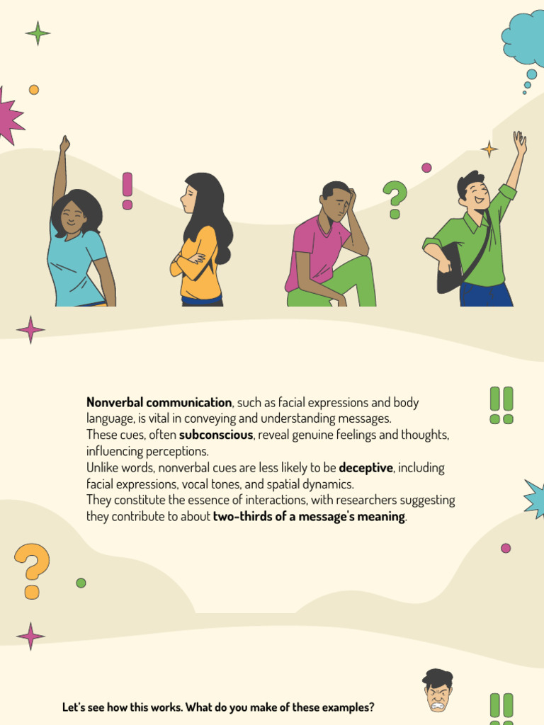 Non-Verbal Communication | PDF